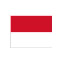 Vlag rood & wit 0.70m x 1.00m - Neptunia - Dépôt central Centre ...